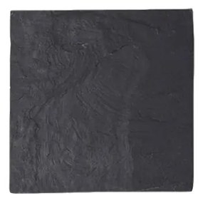 Vance Kitira břidlicový servírovací talíř čtverec černý Rozměry: 15,25 x 15,25 cm