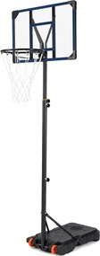 Costway Výškově nastavitelný basketbalový stojan, venkovní basketbalový koš