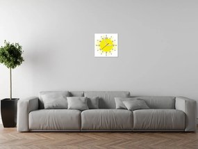 Gario Obraz s hodinami Sluníčko Rozměry: 30 x 30 cm