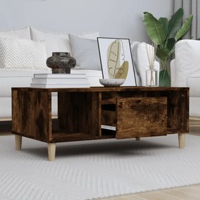 Konferenční stolek kouřový dub 90x50x36,5 cm kompozitní dřevo,  821065 HangarStore.cz
