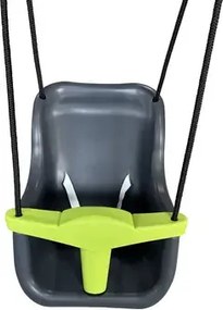 2Kids Toys Plastová baby houpačka šedá / od 9 měsíců