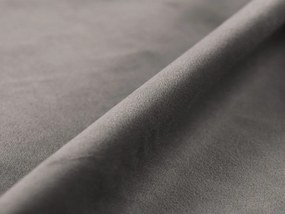 Šedá čalouněná dvoulůžková postel s úložným prostorem s roštem 200x200 cm Lupine – Micadoni