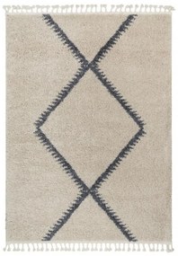 Kusový koberec Shaggy Lora krémový 180x270cm