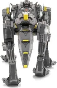 Metal Earth 3D puzzle Premium Series: Kybernetický vlk / 151 dílků / o
