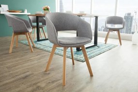 Židle Nordic Star šedá