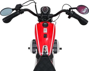 Elektrická motorka BMW R18 červená
