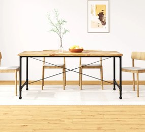 vidaXL Jídelní stůl z masivního recyklovaného dřeva 180 cm [243993] Barva: světle hnědá
