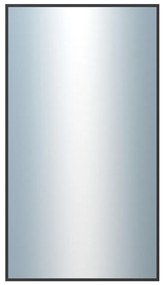 DANTIK - Zarámované zrcadlo - rozměr s rámem cca 50x90 cm z lišty Hliník černá | P03-021 (7003021)