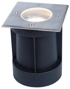 Exteriérové ​​najezdové svítidlo Viale Square, 1x GU10