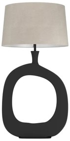 Eglo 390424 - Stolní lampa DIEZMA 1xE27/60W/230V 88 cm černá/krémová