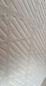 HU Moderní béžový koberec TWIST BEIGE 20294A Rozměr: 60x100 cm