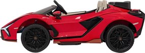 Elektrické autíčko Lamborghini SIAN červené