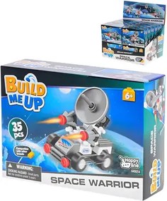 BUILDMEUP Stavebnice Space Warrior / 30-35 dílků / 4 varianty proveden