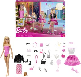 Mattel barbie módní adventní kalendář 2025, jfl63