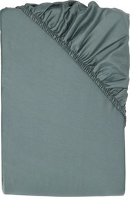 Livarno® Saténové napínací prostěradlo, 90–100 x 200 cm (tyrkysová)