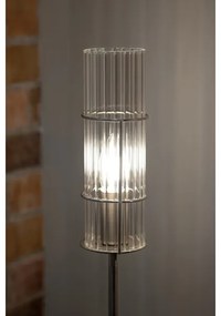 Markslöjd 108558 - Stolní lampa TUBO 1xE14/40W/230V 65 cm lesklý chrom/čirá