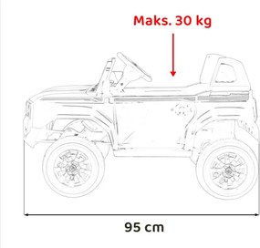 Elektrické autíčko Toyota Land Cruiser PRADO zelené