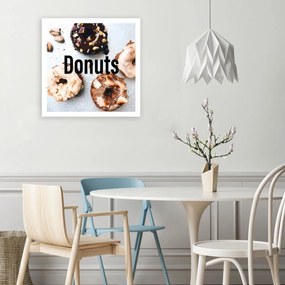 Obraz na plátně Donuty - 30x30 cm