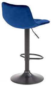 HALMAR H95 barová židle tmavě modrá
