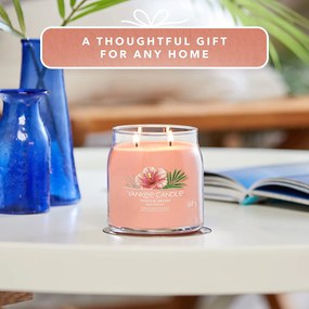 Yankee Candle vonná svíčka Signature ve skle střední Tropical Breeze 368g