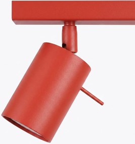 Sollux Lighting Stropní svítidlo RING 2 červené