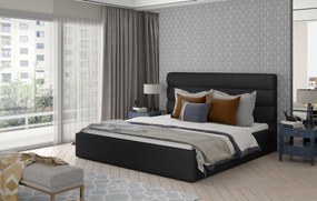 Eltap Čalouněná postel Caramel Materiál a barva potahu: Soft 11 - černá, Rozměry (cm): 160x200