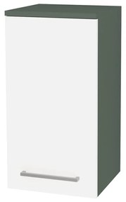 Mereo Bino koupelnová skříňka horní 63 cm, levá, Multidecor, Zelená Verde CN695ZEV1