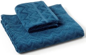 REX malý ručník na ruce 40 x 70 cm modrý
