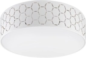 Stropní svítidlo ULLE 2xE27/15W/230V pr. 45 cm bílá