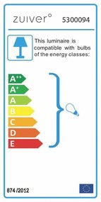 Šedé stropní svítidlo Zuiver Pendant