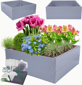 Plastový box na zeleninu, záhonek zeleninová zahrada 40x120x110 zeleninová zahrada Pvc