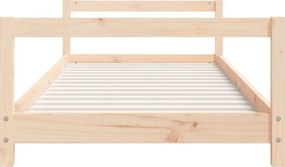 vidaXL Dětská postel 80 x 200 cm masivní borové dřevo [834390] Barva: Přírodní