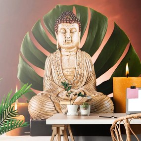 Fototapeta Budha s relaxačním zátiším - 450x300 cm