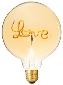LED žárovka LOVE 2W E27 teplá bílá