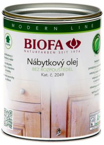 Biofa Nábytkový olej 2049 Balení: 2,5L