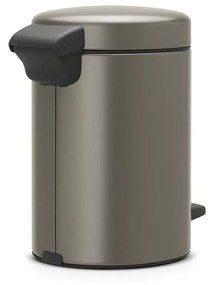 Brabantia NewIcon Pedálový koš 3 L platinová 113246