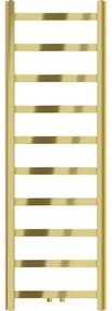 Mexen, koupelnový radiátor Mexen Bolt 1200 x 400 mm, 220 W, zlatý - W126-1200-400-00-50