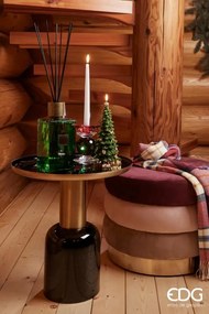 Vánoční dekorace svíčka ve tvaru stromečku, 28 cm