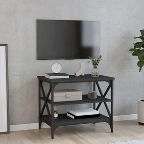 vidaXL TV skříňka 60 x 40 x 50 cm kompozitní dřevo [825786] Barva: Černá
