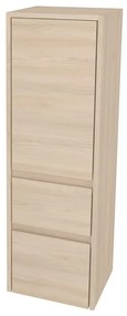 Mereo Opto koupelnová skříňka vysoká 125 cm, levé otevírání, Multidecor, Javor Hard šampaňský CN995LJHS2