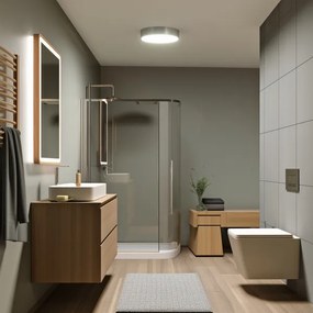 Brilagi - LED Koupelnové stropní svítidlo POOL LED/24W/230V pr. 30 cm IP54 chrom