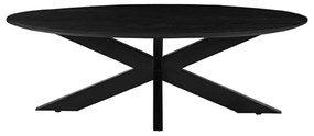 LABEL51 Konferenční stolek JAMES černý 130 cm