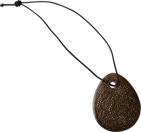 Skleněné velikonoční vajíčko Airy Brown DBKD