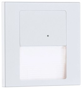 Paulmann 80002 Tsaro, svítidlo do stěny se senzorem, 1W LED 2700K, matná bílá, 8x8cm