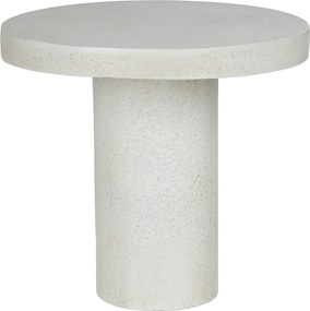 PIECES Odkládací stolek 50 cm - bílá