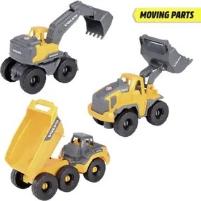 Dickie Stavební set Volvo 3 ks, 16 cm / od 3 let