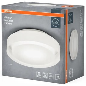 Osram - Stropní svítidlo ORBIS MADRID 2xE27/10W/230V pr. 29 cm bílá