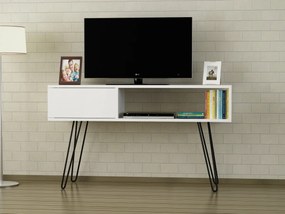 TV stolek LARA 120 cm bílý