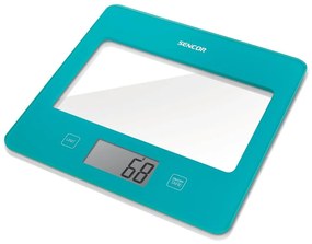 Sencor | Sencor - Digitální kuchyňská váha 1xCR2032 tyrkysová | FT0860