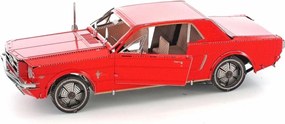 3d puzzle metal earth 3d puzzle ford mustang 1965 (červený)